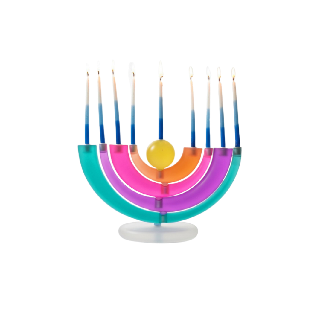 Colours & Lights Menorah – 4 Art Partners